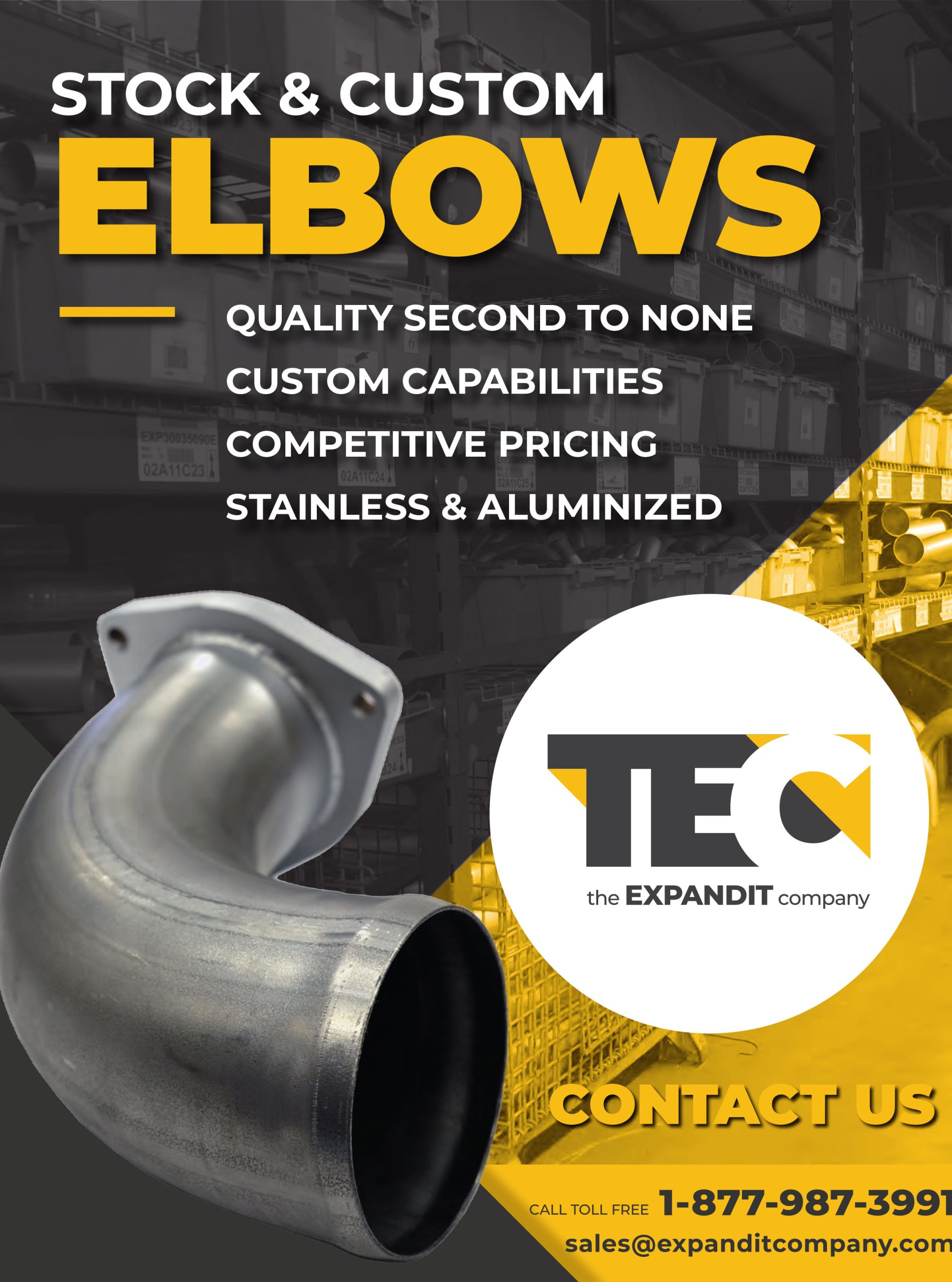 Exhaust System Parts and Accessories - TEC - The Expandit Company